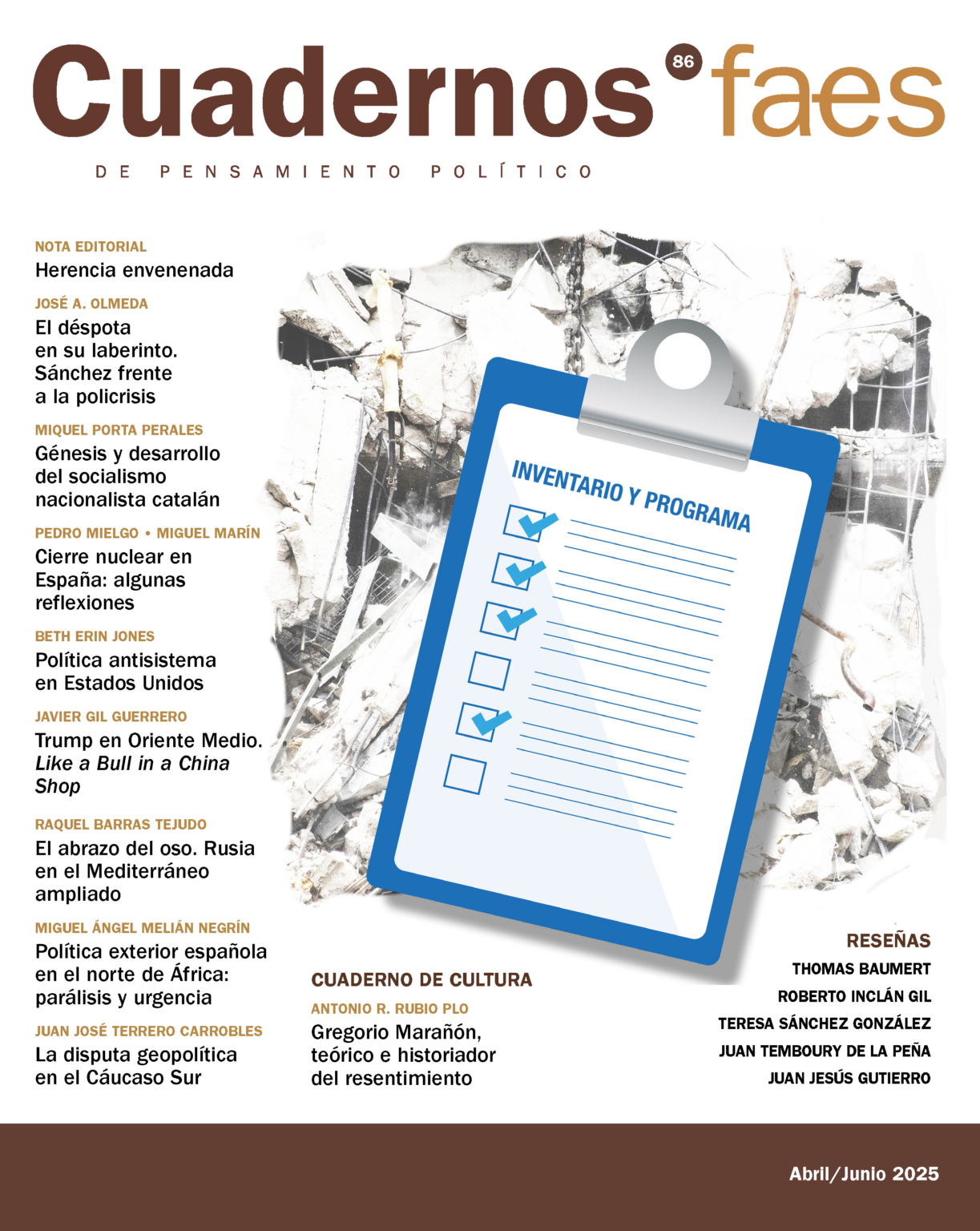 Publicaciones de Faes - Faes